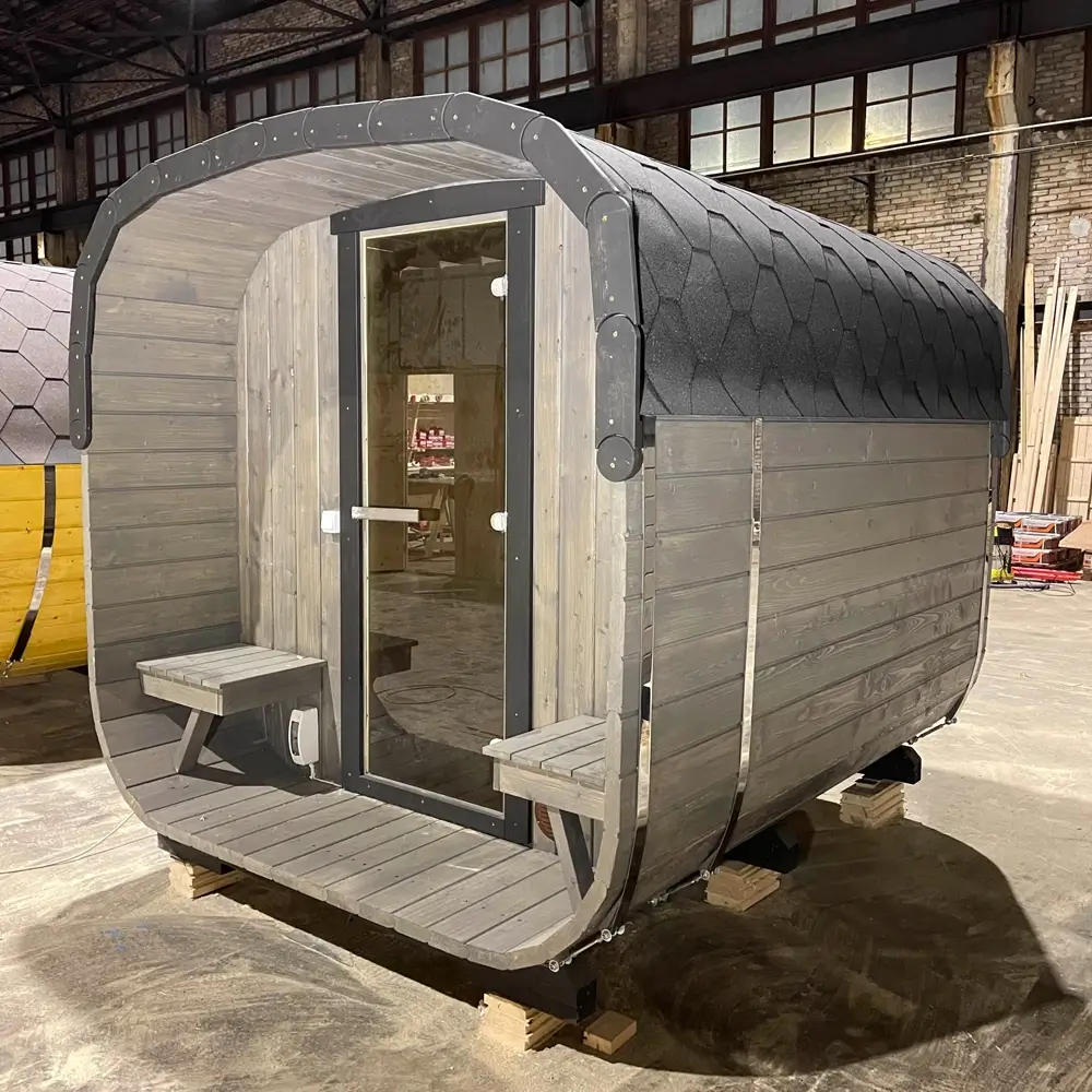 Premium Barrel Saunas & Hot Tubs | GM WOOD Latvia